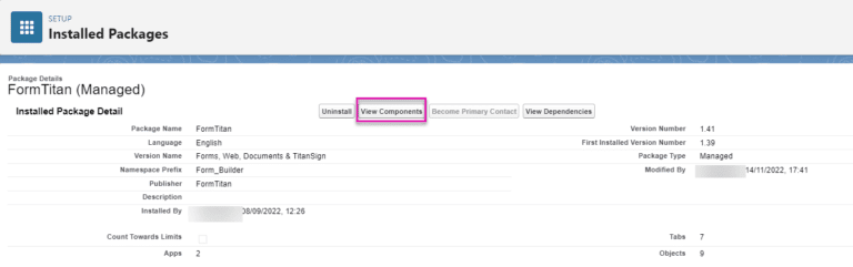 FormTitan Package for Salesforce
