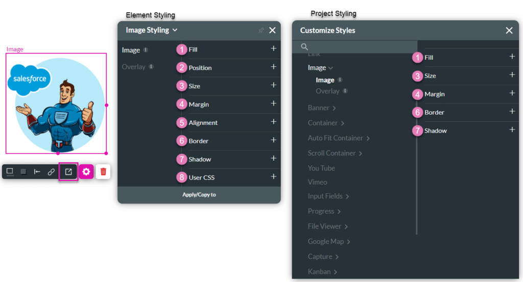 Image Styling | Titan Web